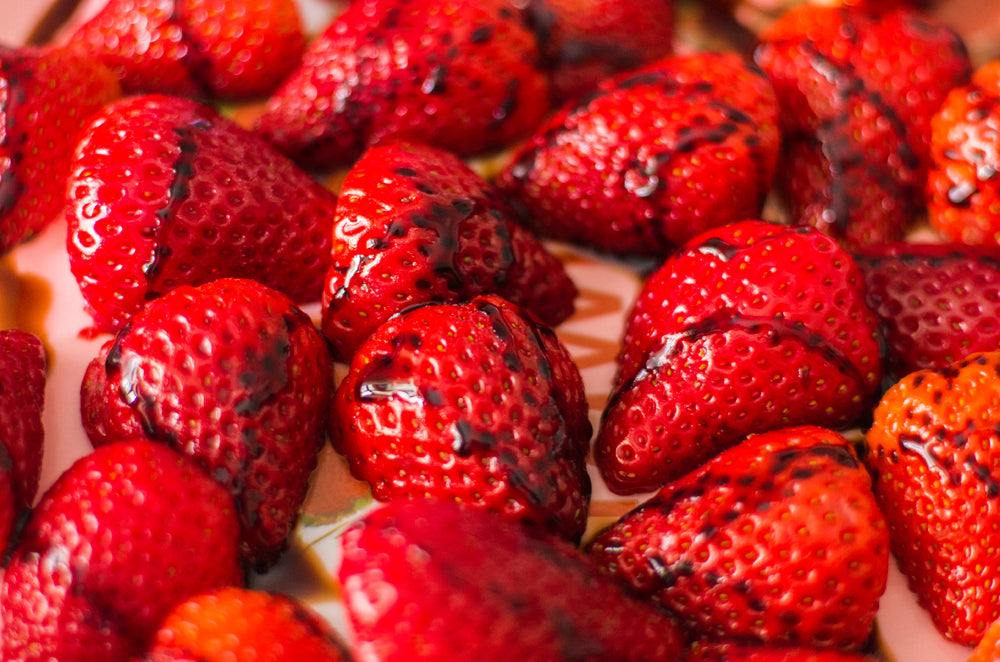 Strawberries with Balsamic – The Olive Scene